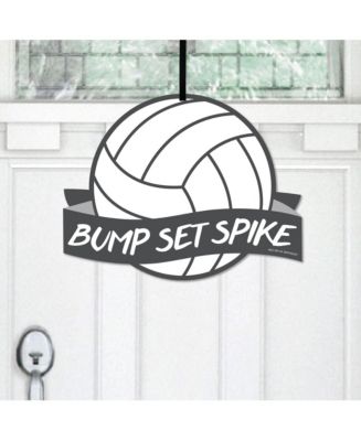Big Dot of Happiness Bump, Set, Spike - Volleyball - Hanging Porch ...