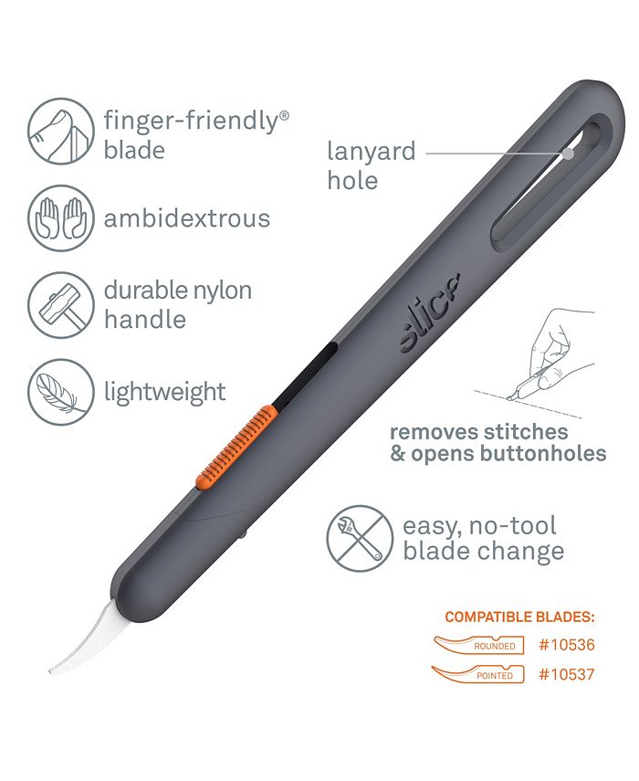 Slice 10596 Safety Seam Ripper With Manual Retraction | Safety Blade ...