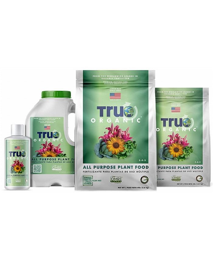 TRUE Organic All-Purpose Plant Food for Organic Gardening, 8lb - Macy's