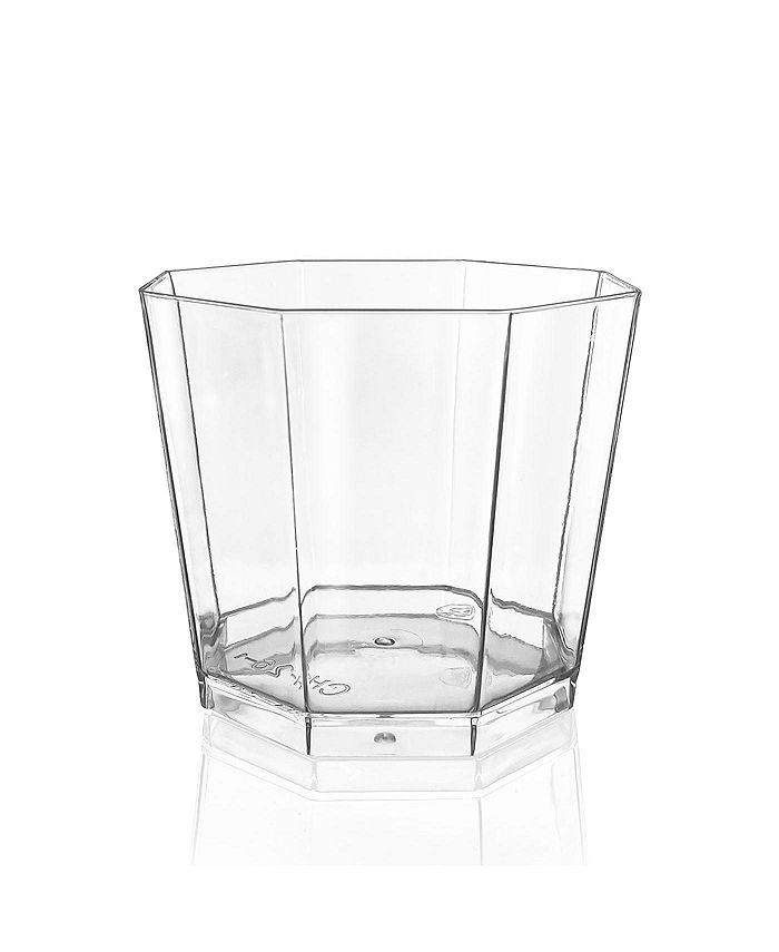 Smarty Had A Party 5.5 oz. Clear Octagon Disposable Plastic Dessert ...