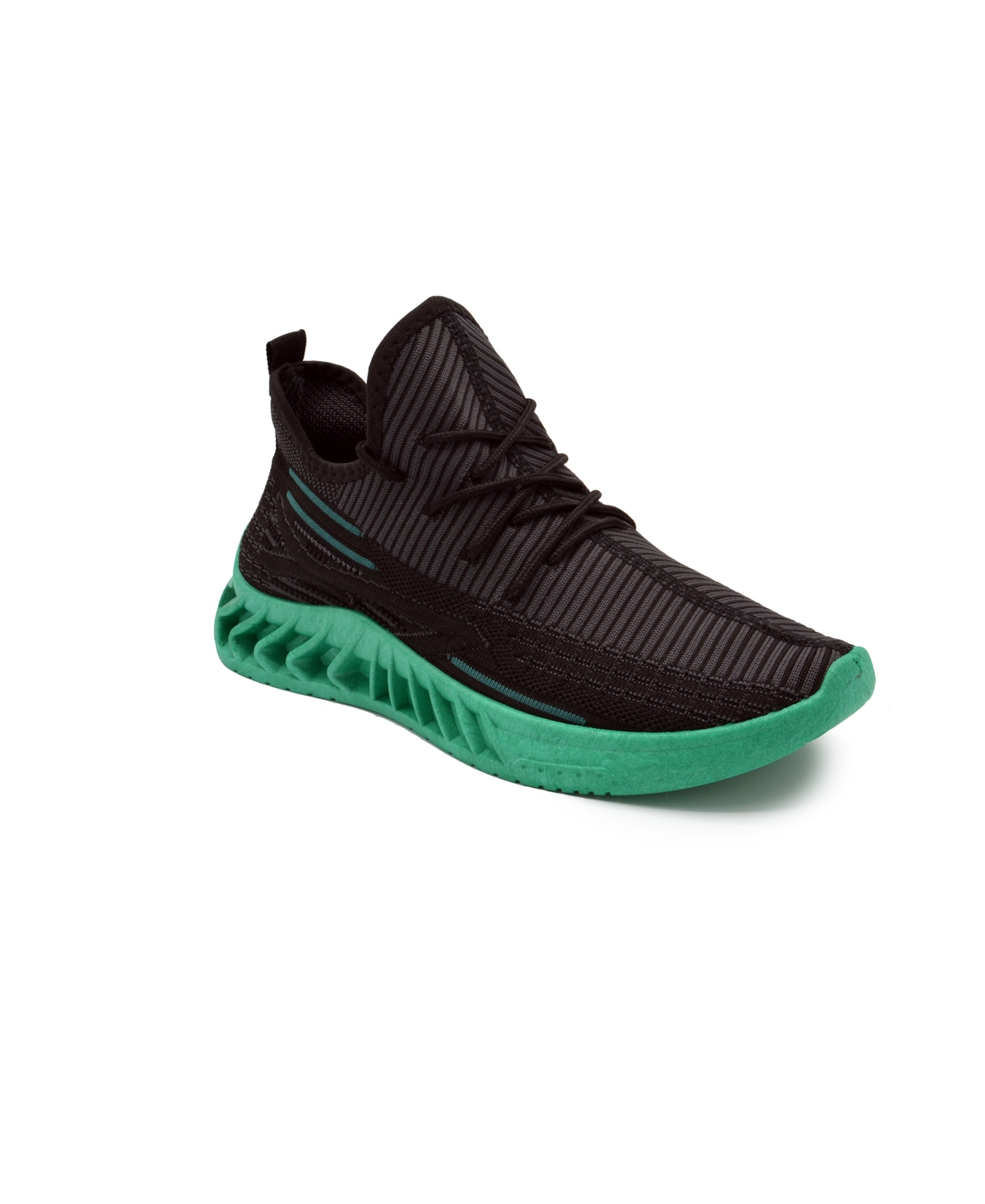 Click here for Akademiks Mens Fit 2.0 Knit Jogger Sneakers - Blac... prices