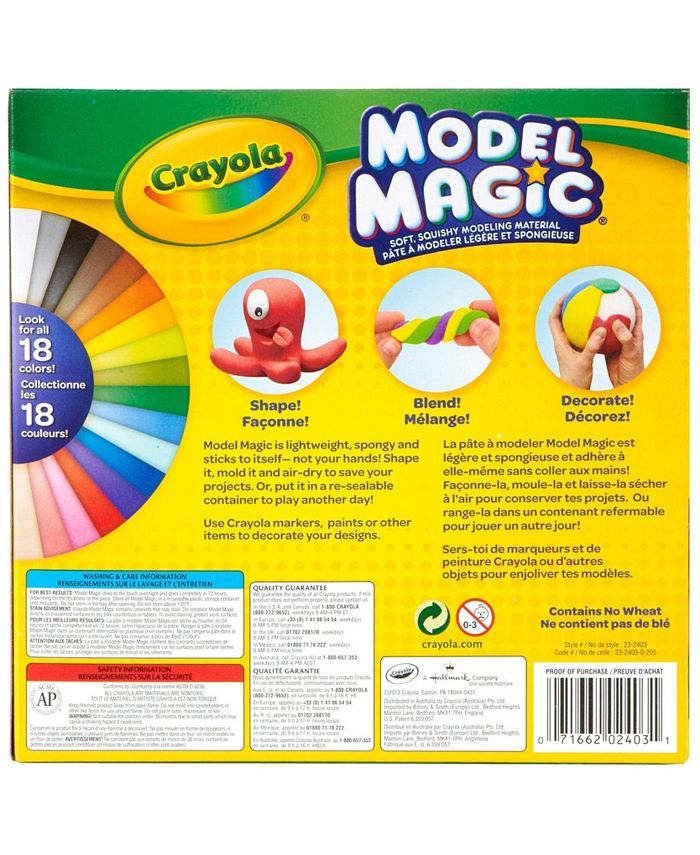 Crayola Model Magic .5oz 14/Pkg-Assorted Colors - Macy's