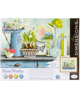 Paint Works Paint By Number Kit 14"X11"-Vintage Collectibles - Macy's