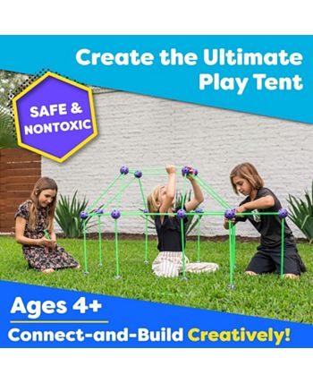 Power Your Fun Fun Forts Glow Fort Building Kit for Kids - 81 Pack - Macy's