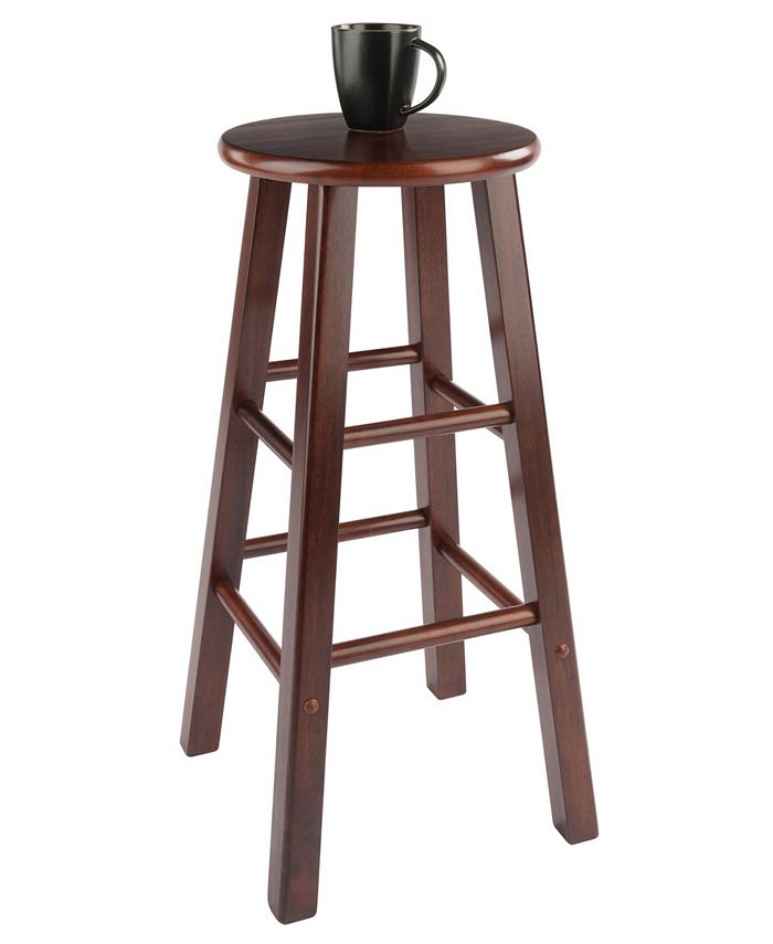 Winsome Element 2-Piece Wood Bar Stool Set - Macy's