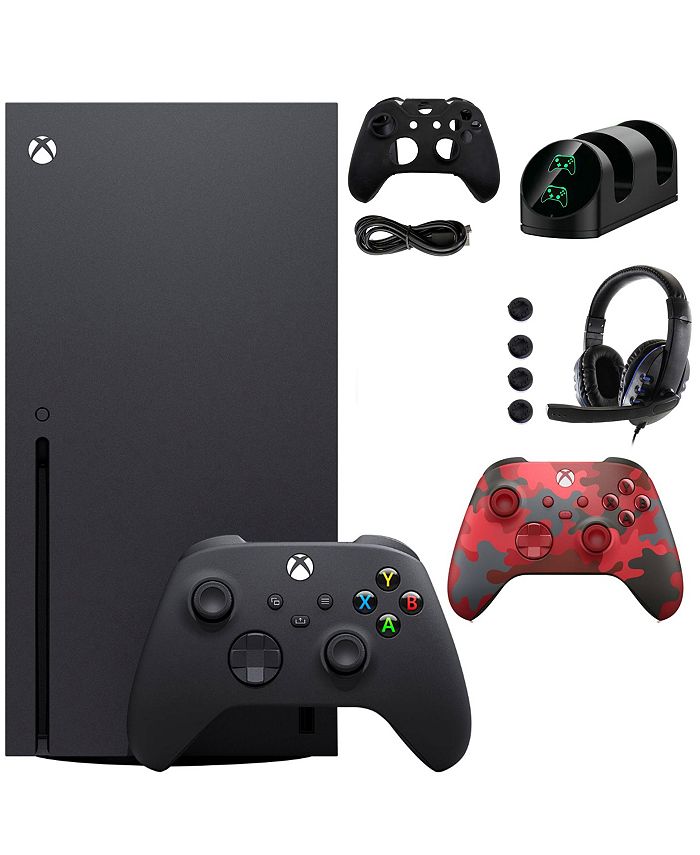 Xbox Series X 1TB Console w/ Extra Controller Accessories Kit - Macy's
