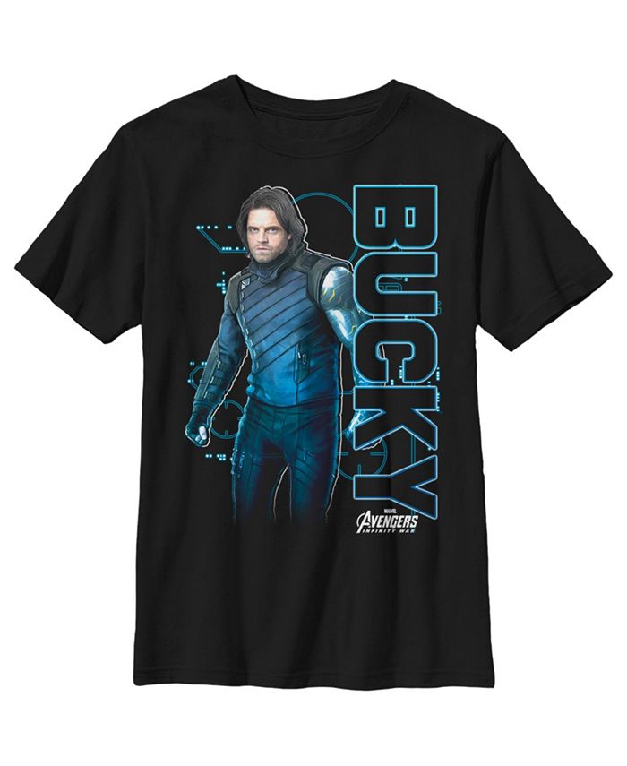 Marvel Boy's Avengers: Infinity War Bucky Tech Child T-Shirt - Macy's