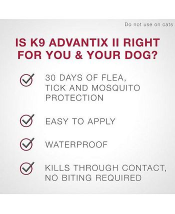 Elanco | K9 Advantix II Flea & Tick for Dogs - Macy's