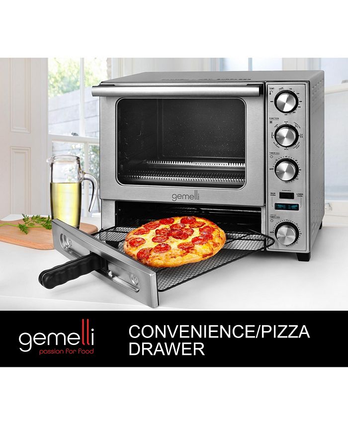Gemelli Home Oven, Professional Grade Convection Oven with Built-In ...