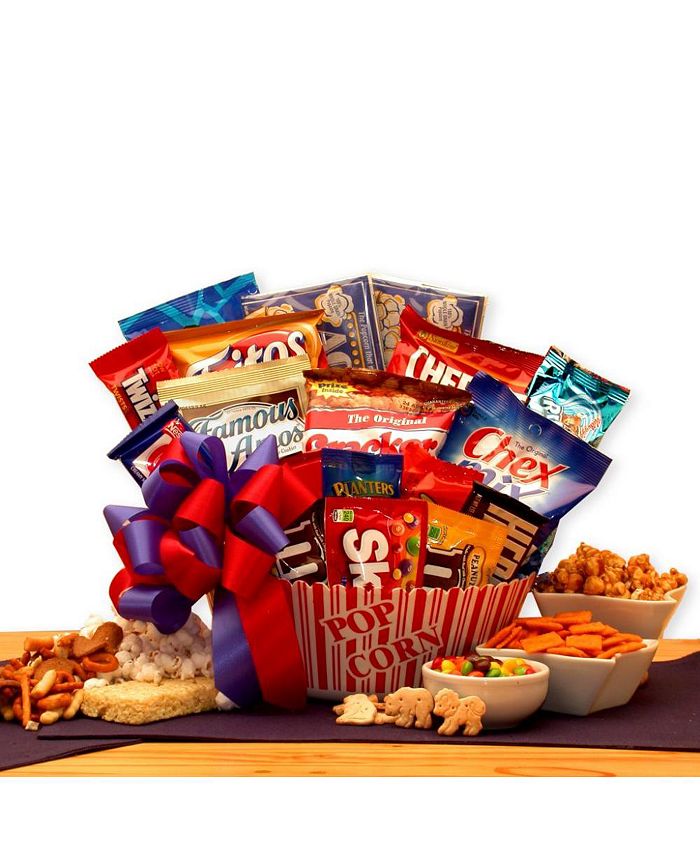 GBDS Snack time Favorites Gift Basket- snack basket - snack gift basket ...