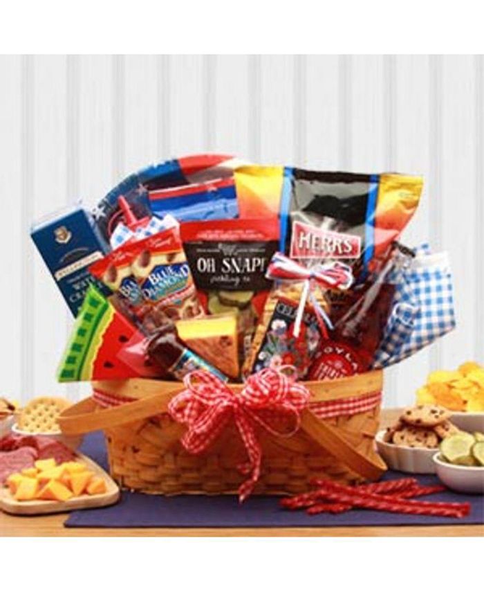 GBDS Celebrate America Picnic Gift Basket - July 4th gift basket ...