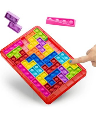 Power Your Fun Pop Puzzle Popper Fidget Game - Red - Macy's