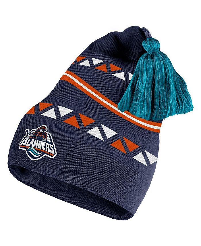 adidas Men's Navy, Blue New York Islanders Reverse Retro 2.0 Pom Cuffed ...