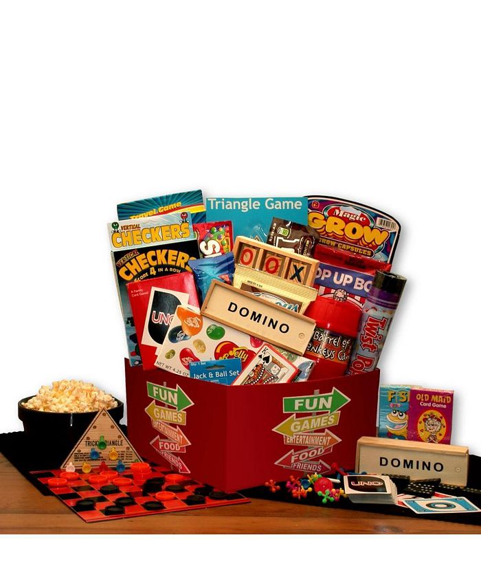 GBDS More Fun & Games Gift Box - activity gift basket - family gift ...
