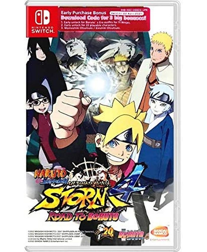 Nintendo Naruto Shippuden: Ultimate Ninja Storm 4 - Road to Boruto ...
