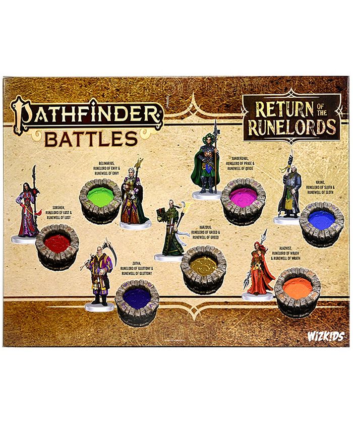 WizKids Games Pathfinder Battles Return of the Rune lords - Miniatures ...