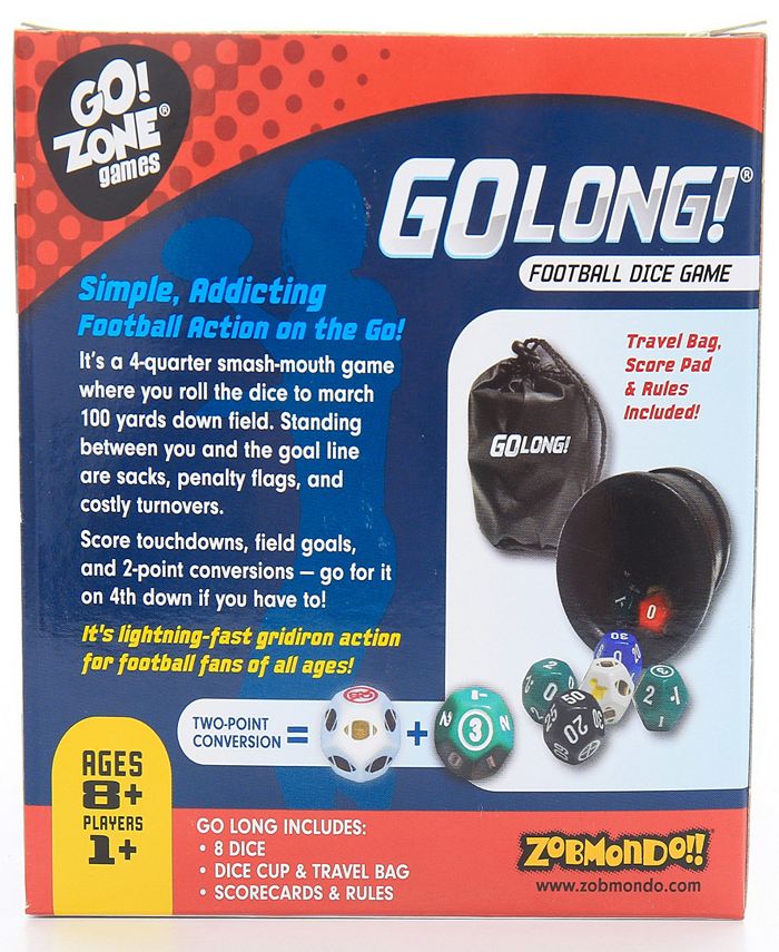 Zobmondo Golong Fun Football Math Dice Game - Macy's