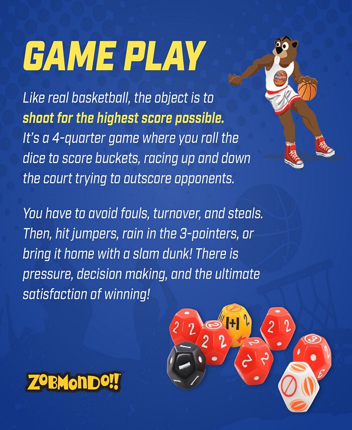 Zobmondo Gohoops Basketball Play Basketball Anywhere with Fun Portable ...
