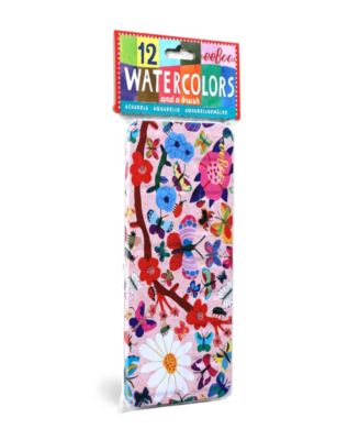Eeboo Butterflies 12 Colors Watercolor Paint Set - Macy's