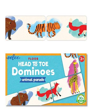 Eeboo Animal Parade Head to Toe Dominoes - Macy's