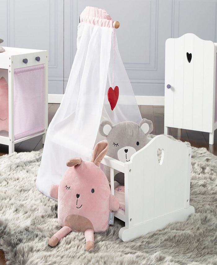 Roba-Kids Cradle Fienchen Heart Children's Pretend Play 3 Piece Set ...