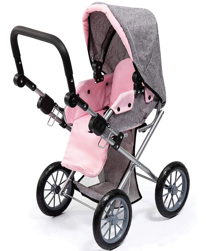 DIMIAN Bambolina Orlando Modern Doll Pram with Handbag Kids Pretend ...