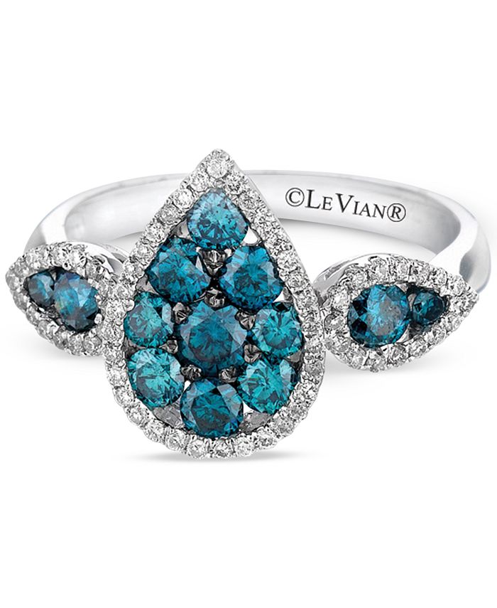 Le Vian Blueberry Diamond (1-1/6 ct. t.w.) & Vanilla Diamond (1/3 ct. t ...