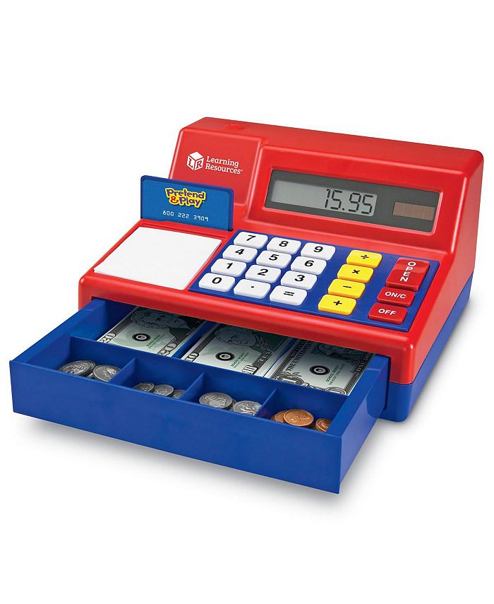 Learning Resources Pretend and Play Calculator Cash Register - Macy's