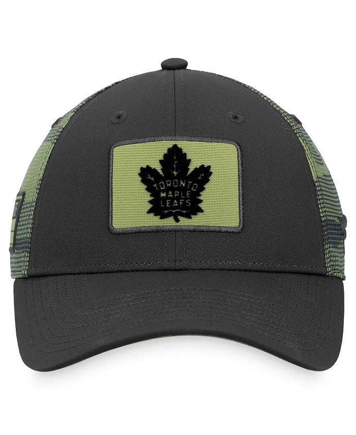 Fanatics Men's Black, Camo Toronto Maple Leafs Military-Inspired ...