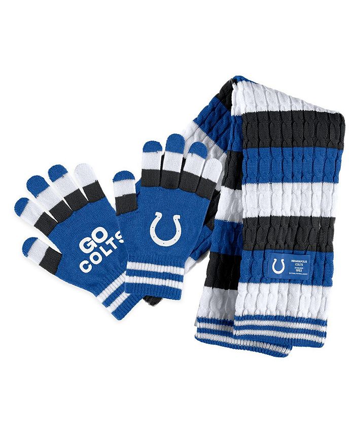 WEAR by Erin Andrews Women's Indianapolis Colts Striped Scarf and ...