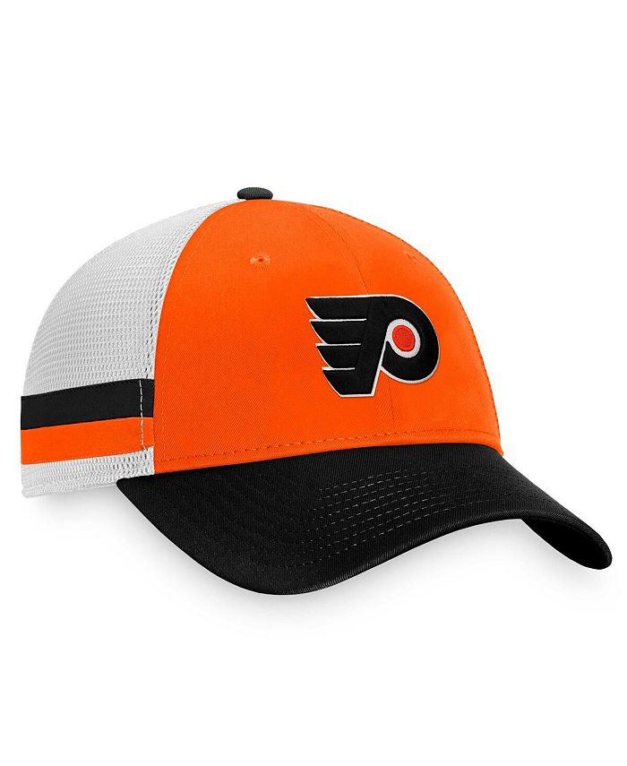 Fanatics Men's Orange, Black Philadelphia Flyers Breakaway Striped ...