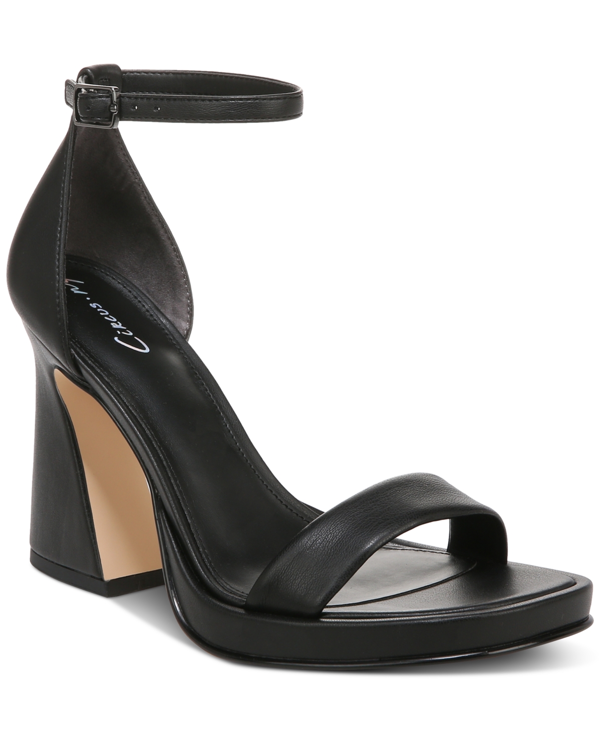 Circus Ny Holmes Two-piece Platform Dress Sandals In Black | ModeSens