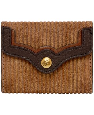Fossil Heritage Leather Trifold Wallet - Macy's