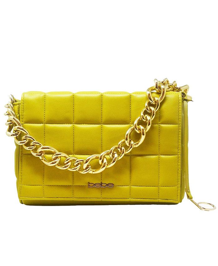 bebe Chica Large Chain Shoulder Bag & Reviews - Handbags & Accessories ...