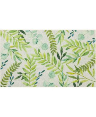 Mohawk Prismatic Leaf Fronds 2' x 3'4" Area Rug - Macy's