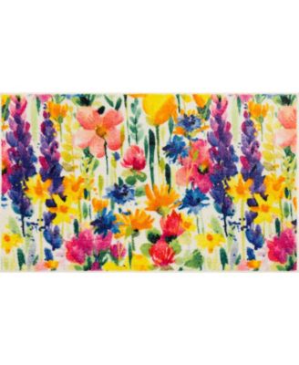 Mohawk Prismatic Spring Bouquet Area Rug - Macy's