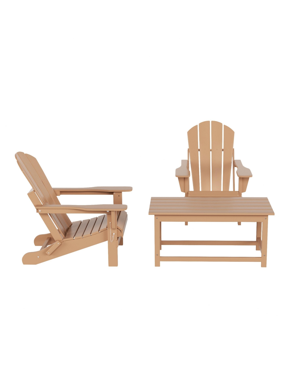 Click here for WestinTrends 3-Piece Outdoor Paio Adirondack Conve... prices