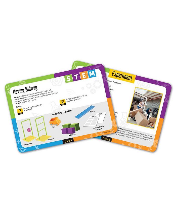 Learning Resources Force & Motion STEM Activity Set - 20 Pieces - Macy's