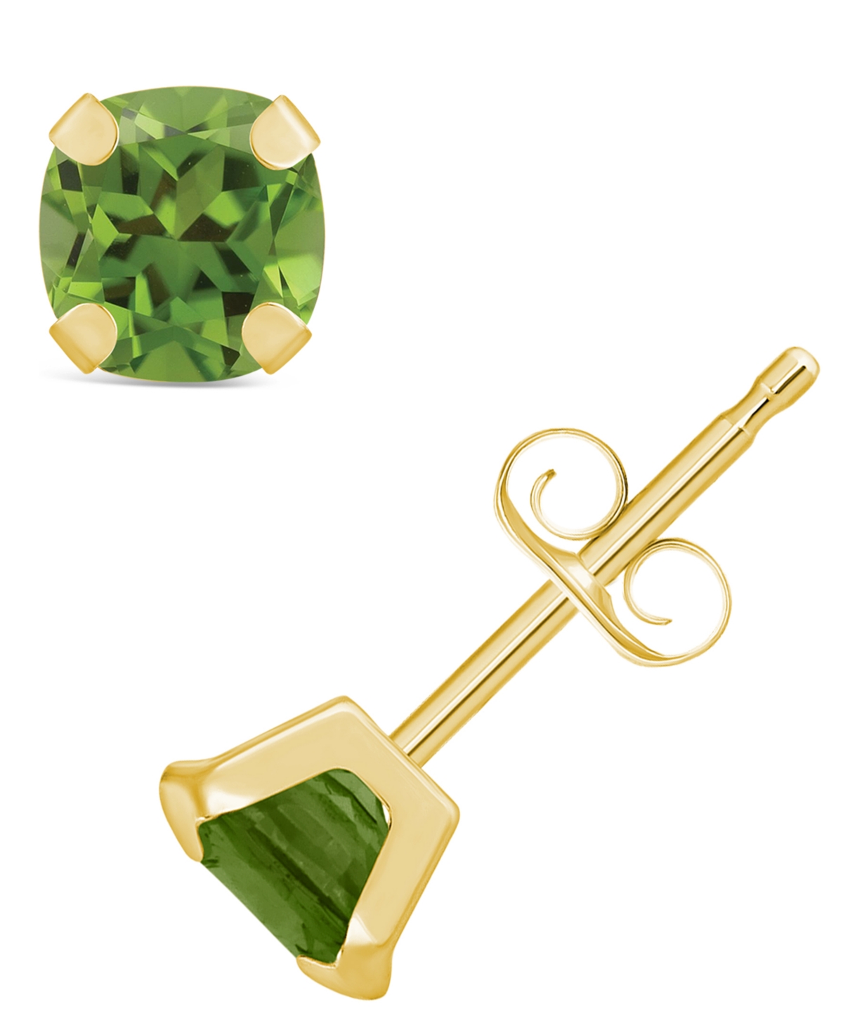 Click here for Macys Gemstone Stud Earrings in 10k Yellow Gold -... prices