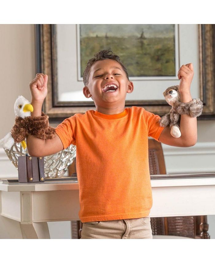 Wild Republic Huggers Plush Zoo Animals - Set of 3 - Macy's