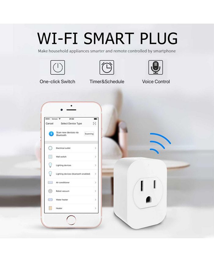 Eco4Life Smart WiFi Outlet Plug - Macy's