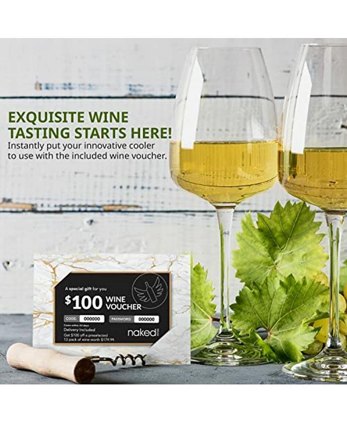 Schmecke Freestanding Wine Refrigerator, 18 Bottle Wine Cooler - Macy's