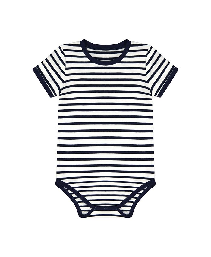 Paper Cape Baby Boys Organic Cotton Ringer Tee Bodysuit - Macy's