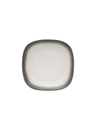 Mikasa Swirl Graphite Square 16 Piece Dinnerware Set, Service for 4 ...