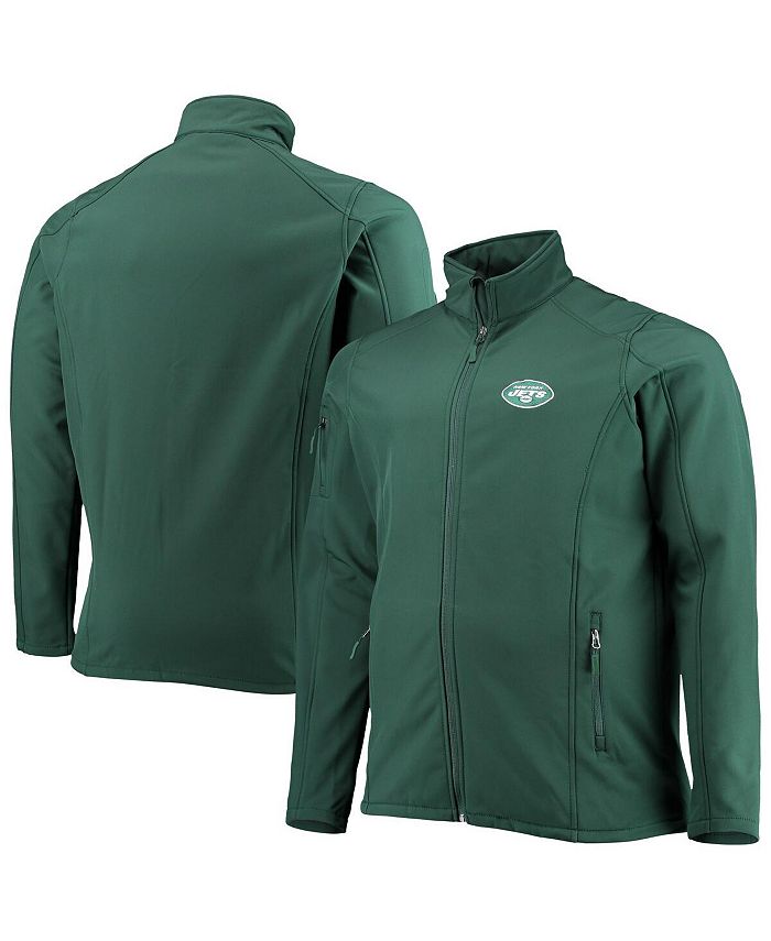 Dunbrooke Men's Green New York Jets Big and Tall Sonoma Softshell Full-Zip Jacket - Macy's