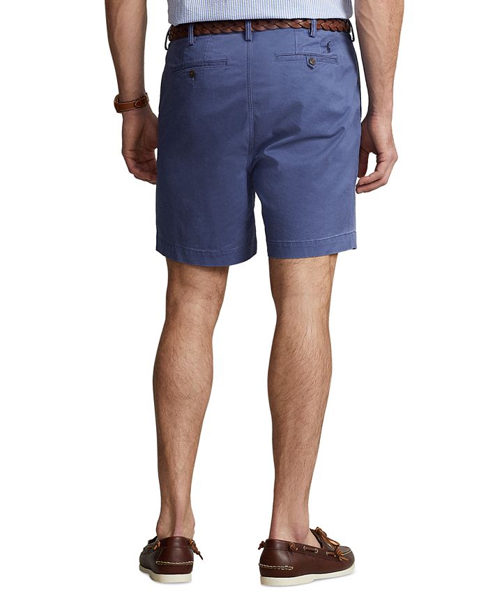 Polo Ralph Lauren Men's Big & Tall Stretch Classic-Fit Chino Shorts - Macy's