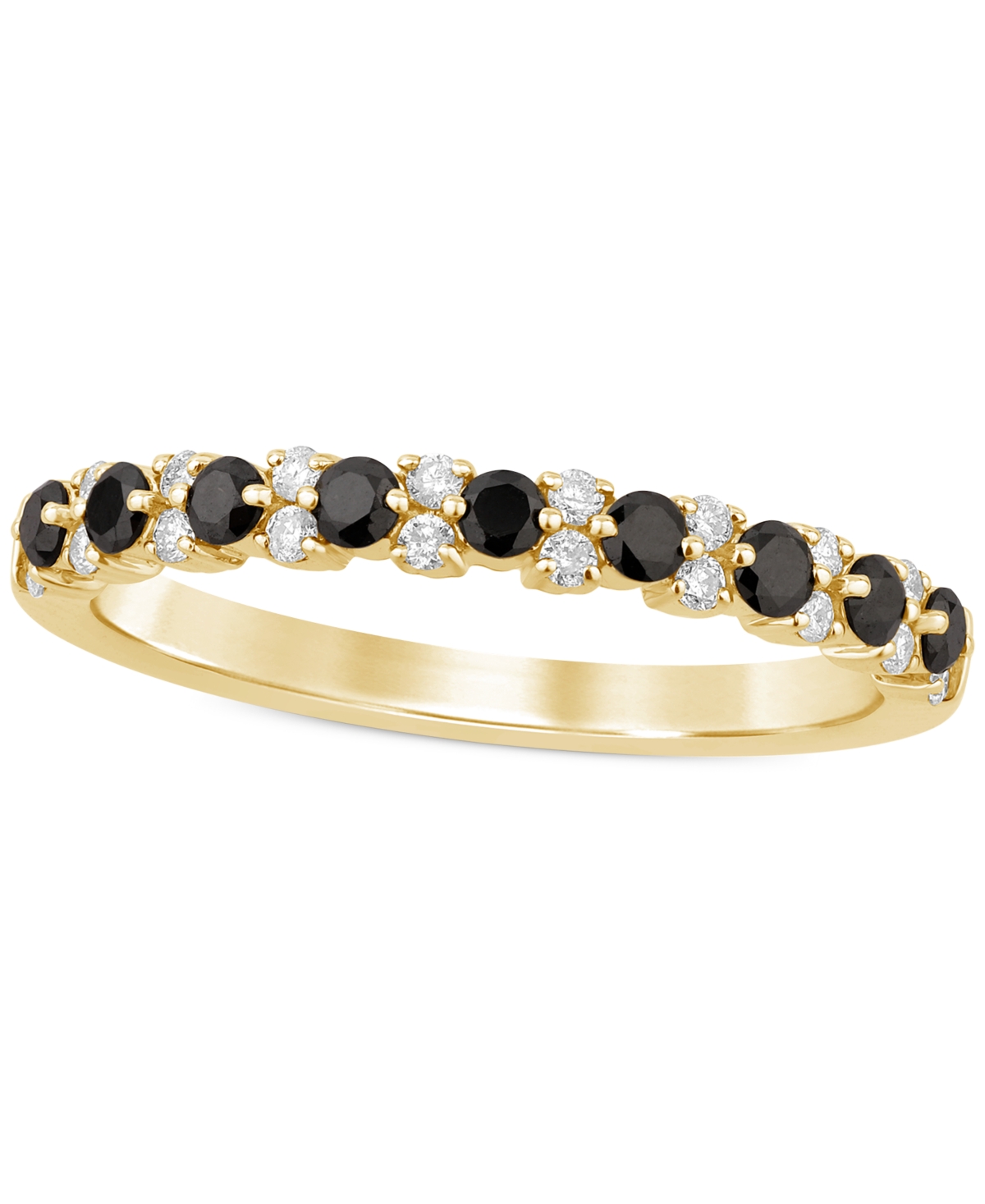 Click here for Black Diamond (1/4 ct. t.w.) & White Diamond (1/8... prices