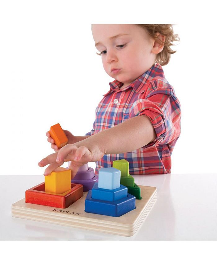 Kaplan Early Learning Nest and Stack Shapes - 12 Pieces - Macy's
