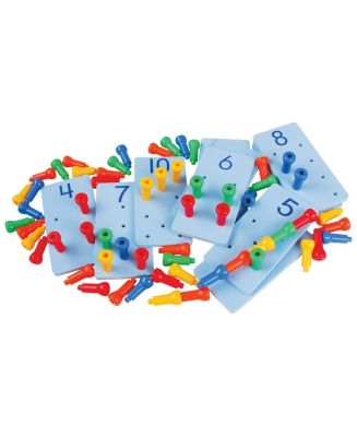 Creative Minds Peg It Number Boards - Macy's