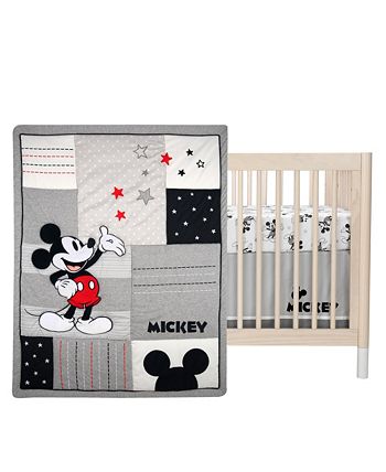 Lambs & Ivy Disney Baby Magical Mickey Mouse 3-Piece Crib Bedding Set ...